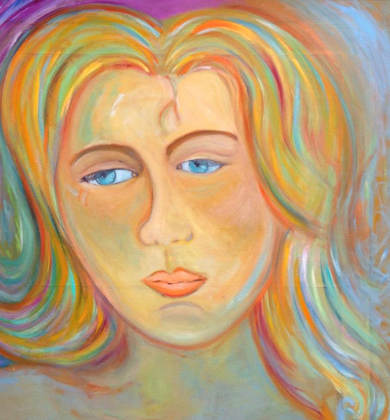 The New Madonna Painting by Corine Barton | Saatchi Art