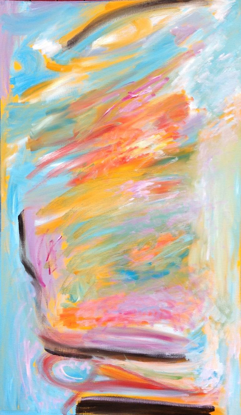 Phoenix Rising Painting by Corine Barton | Saatchi Art