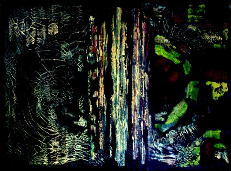 Black Painting by Badar Jahan | Saatchi Art