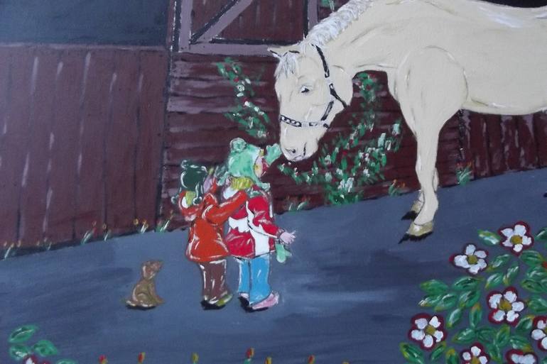 Faithful Midas Painting by Luke Turton | Saatchi Art