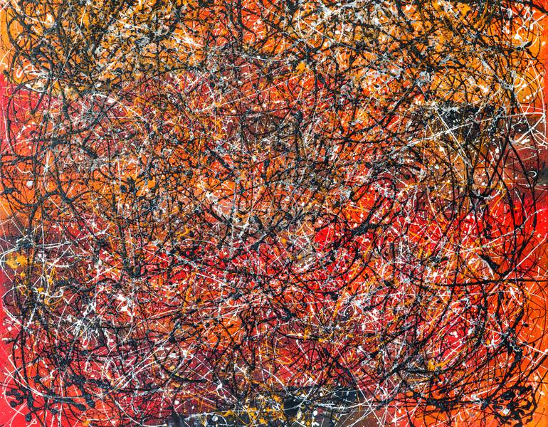 Stepping Out of Time Painting by Yon Nicolas | Saatchi Art