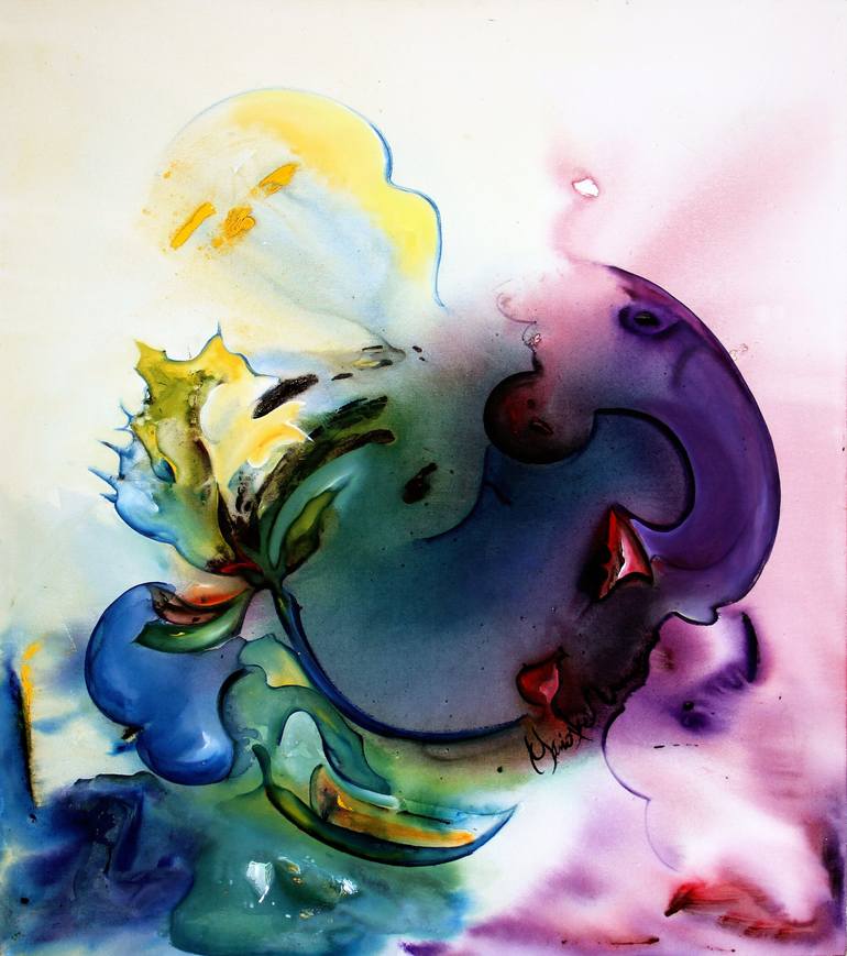 Piedra Rosetta Painting by Mariojosé Ángeles | Saatchi Art