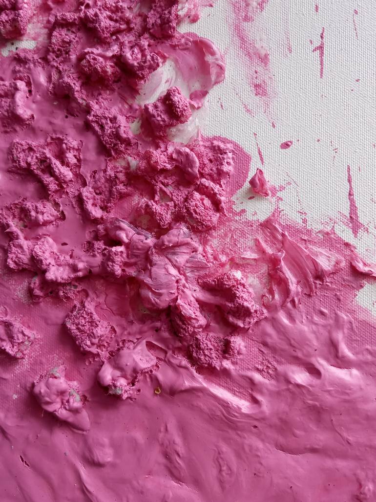 IMMEDIATE PINK Painting by Clayton Paints | Saatchi Art