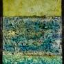 Blue cangiante von giallo Painting by Magdalena Oppelt | Saatchi Art