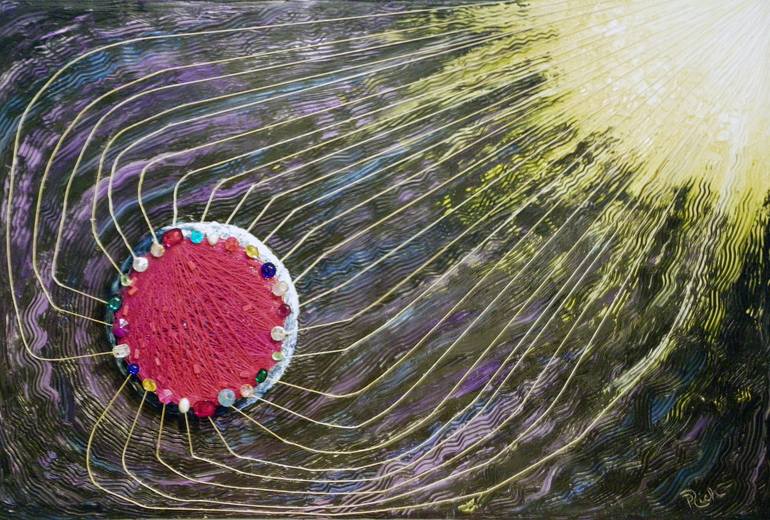 Connected Painting by Patsy Rich | Saatchi Art