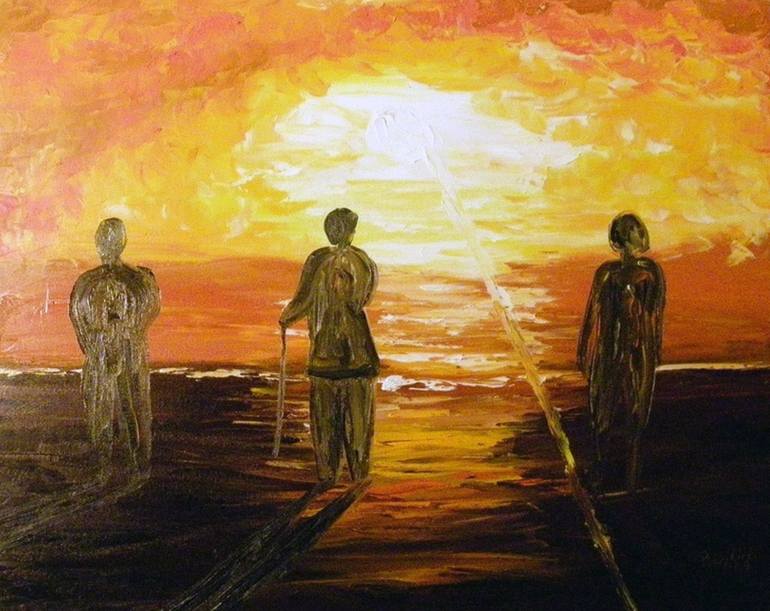 Three Generations Painting by Patsy Rich | Saatchi Art