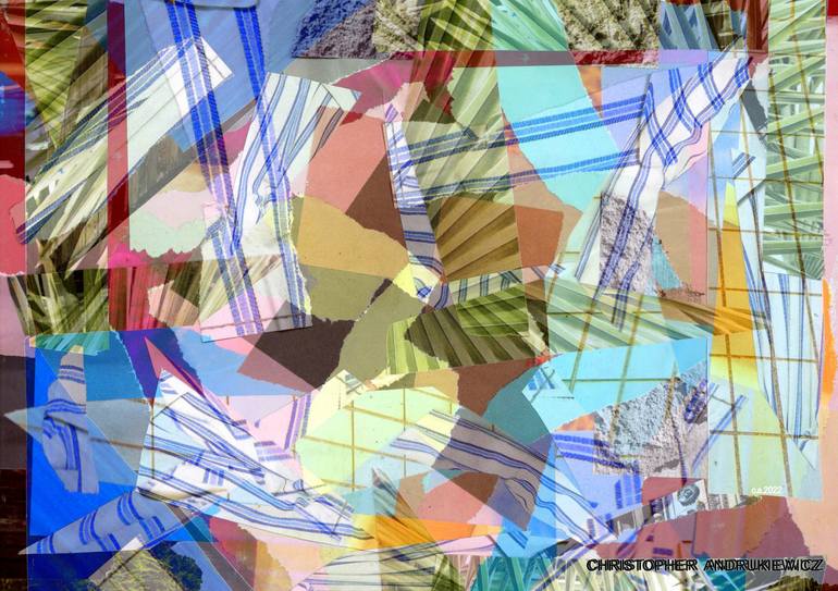 multi-view pattern. Collage by Christopher Andrukiewicz | Saatchi Art
