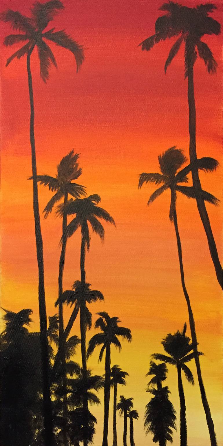 Palm Street Painting by Mark James | Saatchi Art