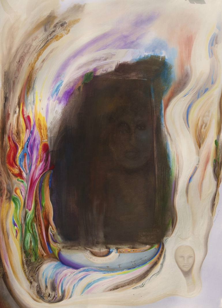 The regeneration of the personal shadow Painting by Ambra Nanut ...