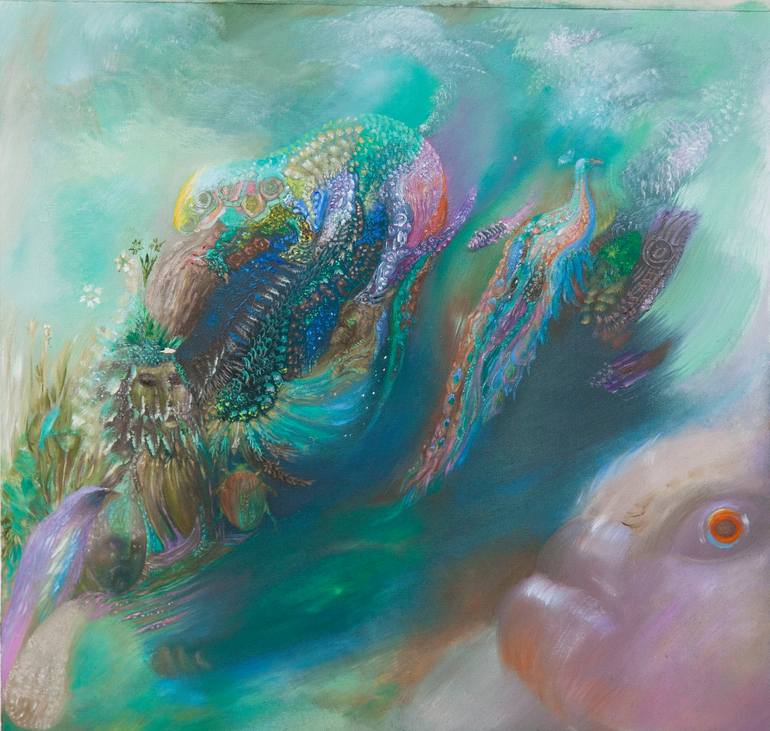 Voyage Painting by Ambra Nanut | Saatchi Art