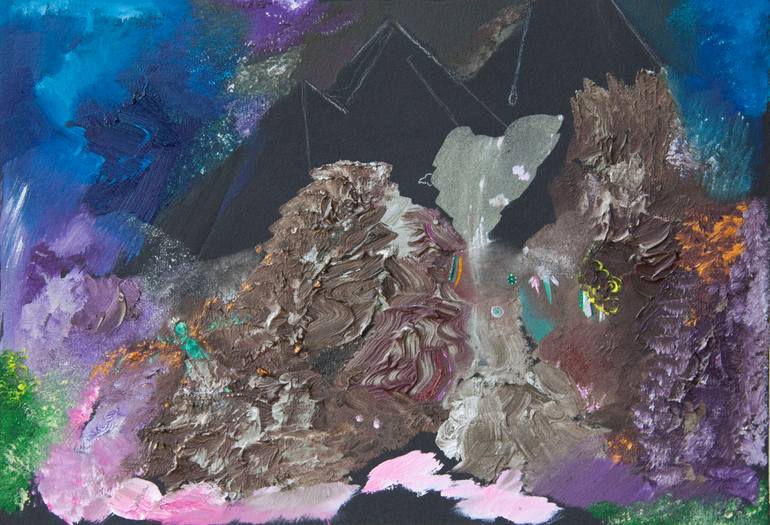 Rave Continuum Painting by Ambra Nanut | Saatchi Art