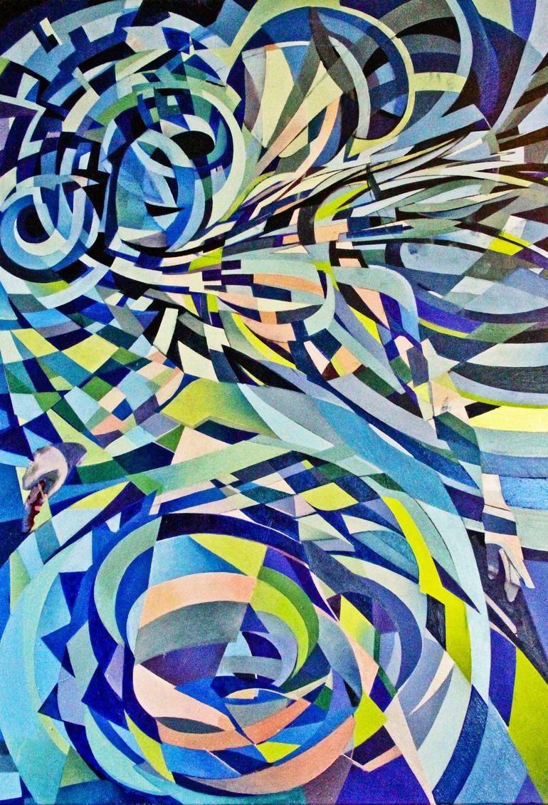 Moving Through Painting by aethel ayl | Saatchi Art