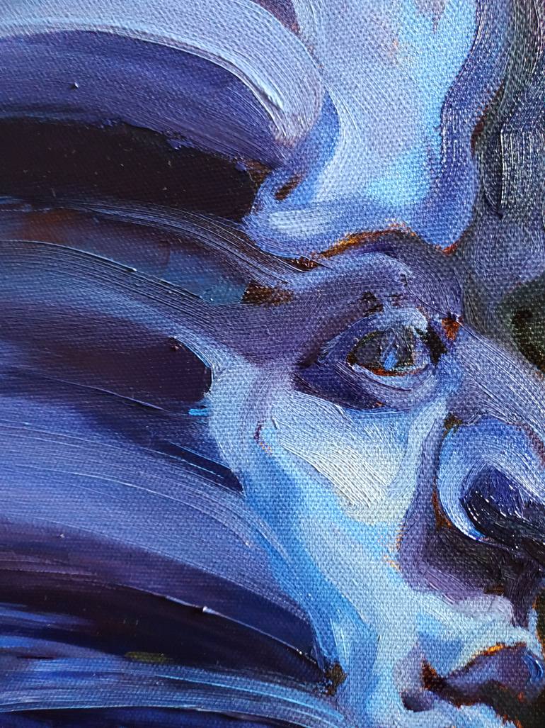 Detachment of the soul Painting by Andrea Ortuño | Saatchi Art