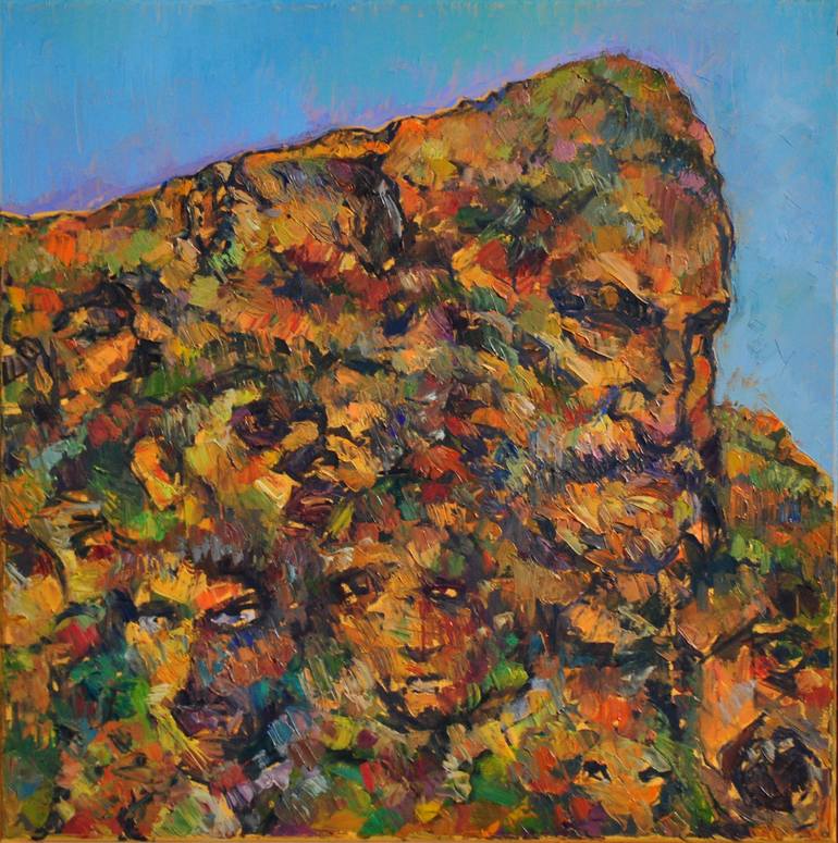 anthropomorphic transfiguration Painting by Andrea Ortuño | Saatchi Art