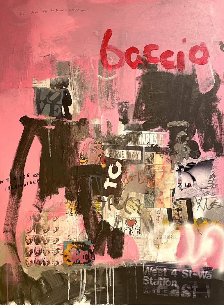 Subway Sonnet #79 Painting by Susan Washington | Saatchi Art