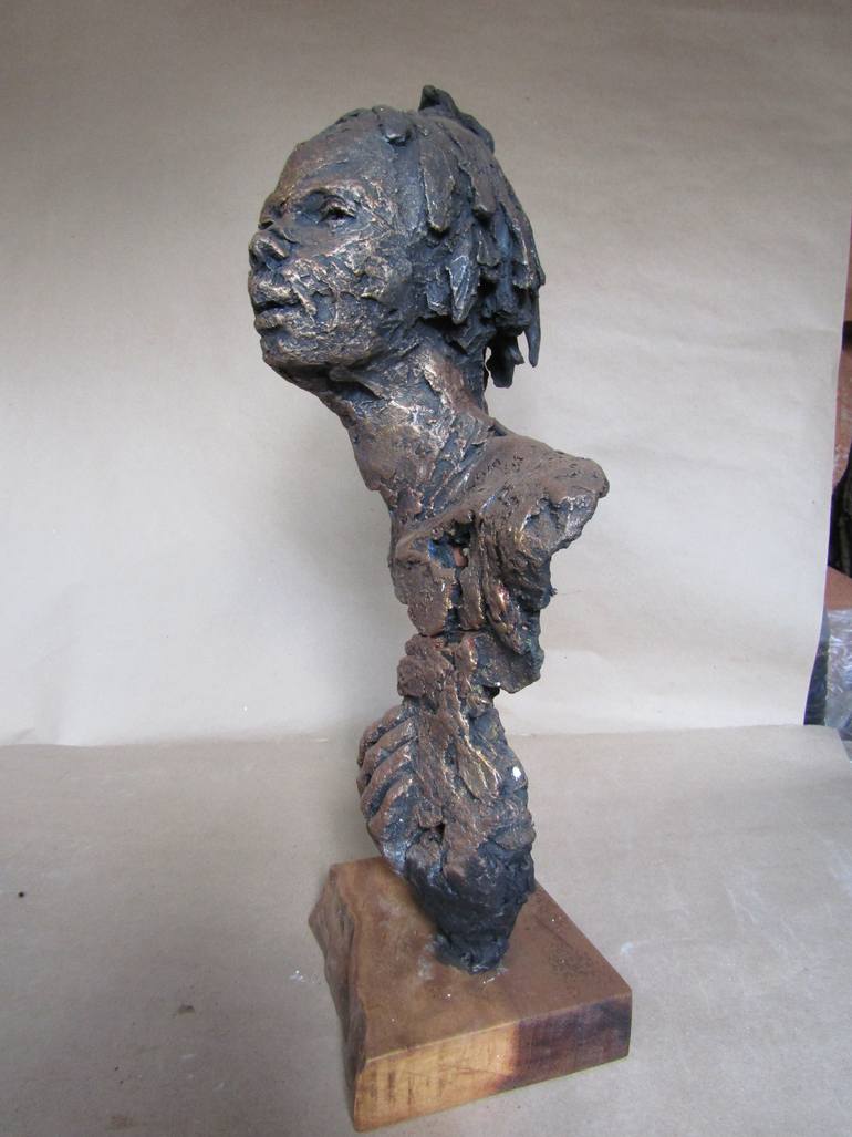 Acholi Bride Sculpture by Lwanga Emmanuel | Saatchi Art