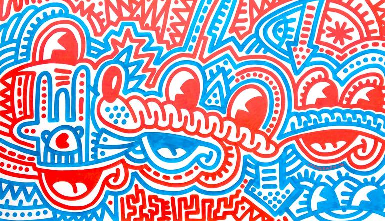 political science Painting by Ottograph amsterdam | Saatchi Art