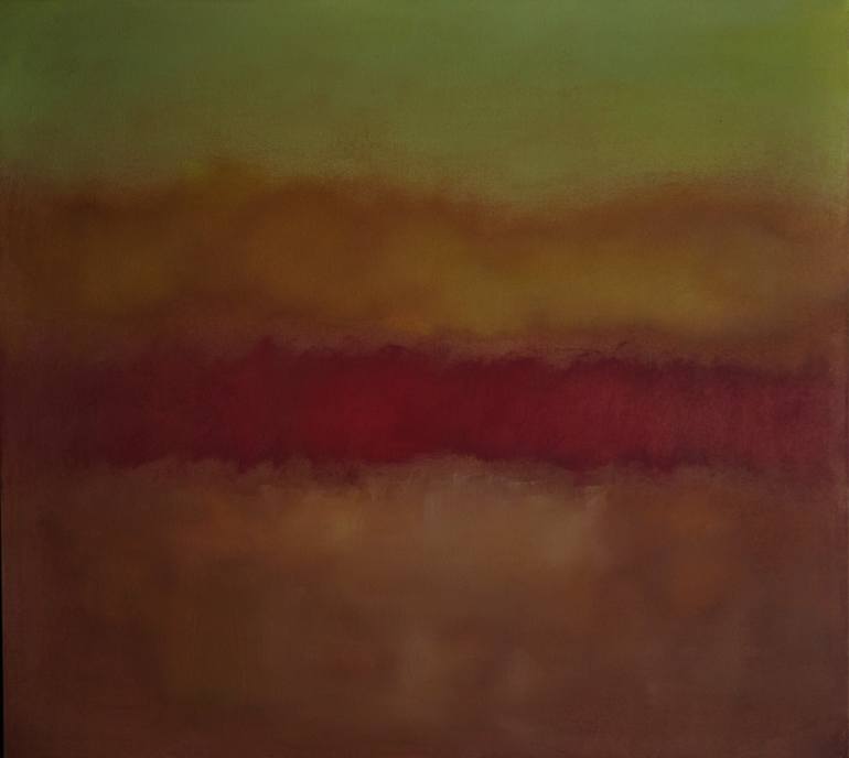 Red Ochre Painting by John Welsh Artist | Saatchi Art