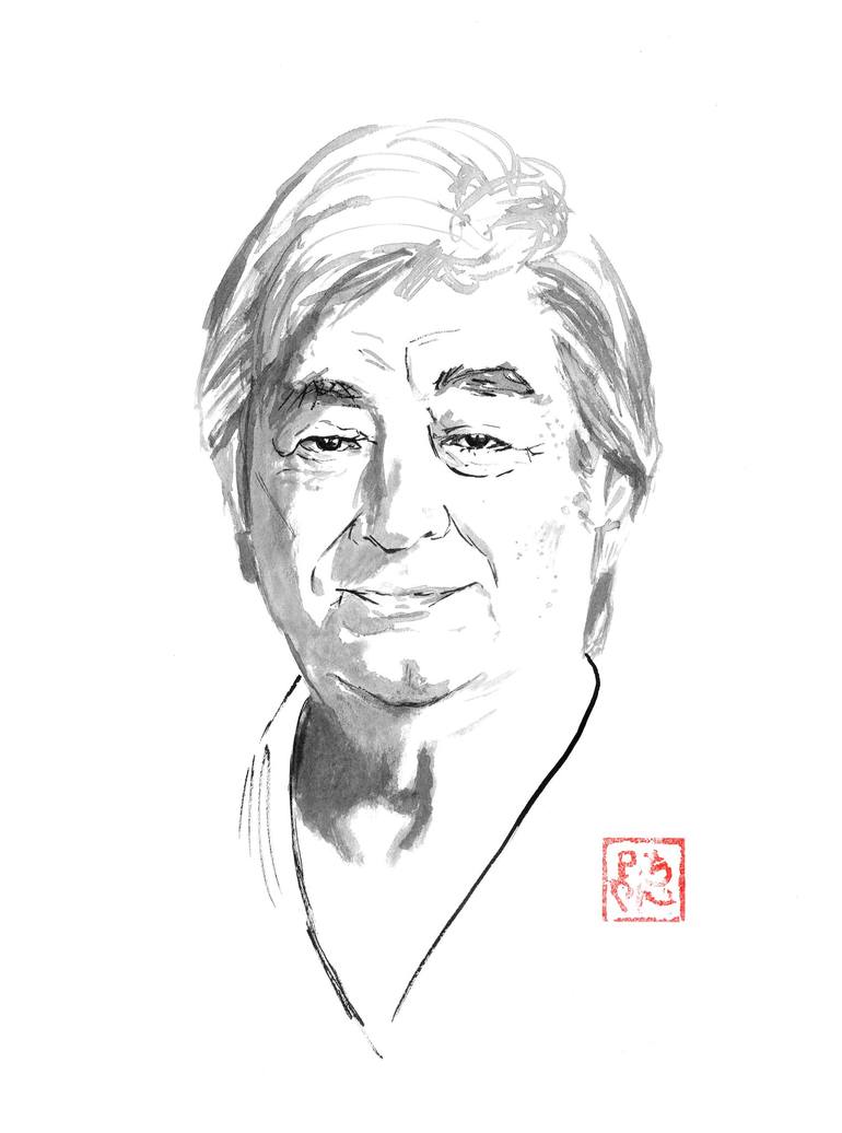 yamada sensei Drawing by Pechane Sumie | Saatchi Art