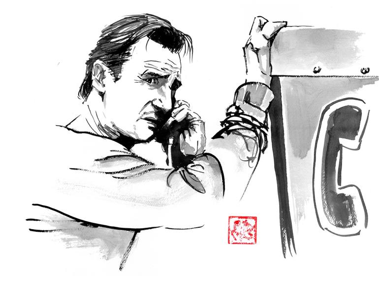 taken Drawing by Pechane Sumie | Saatchi Art