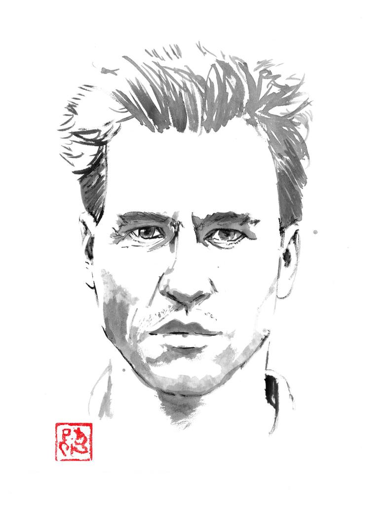 val kilmer Drawing by Pechane Sumie | Saatchi Art United Kingdom