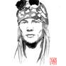 axl rose Drawing by Pechane Sumie | Saatchi Art