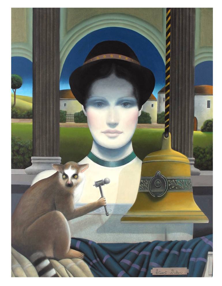 SENTINEL Painting by Stuart Walker | Saatchi Art