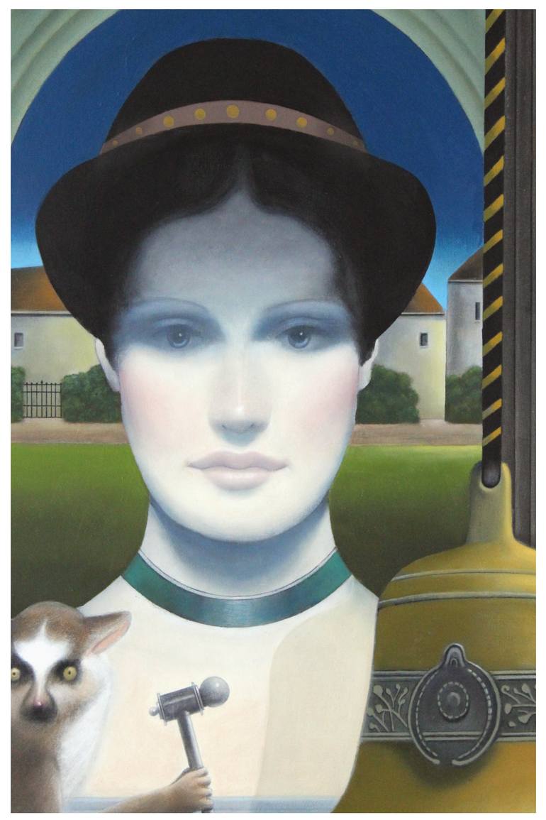 SENTINEL Painting by Stuart Walker | Saatchi Art