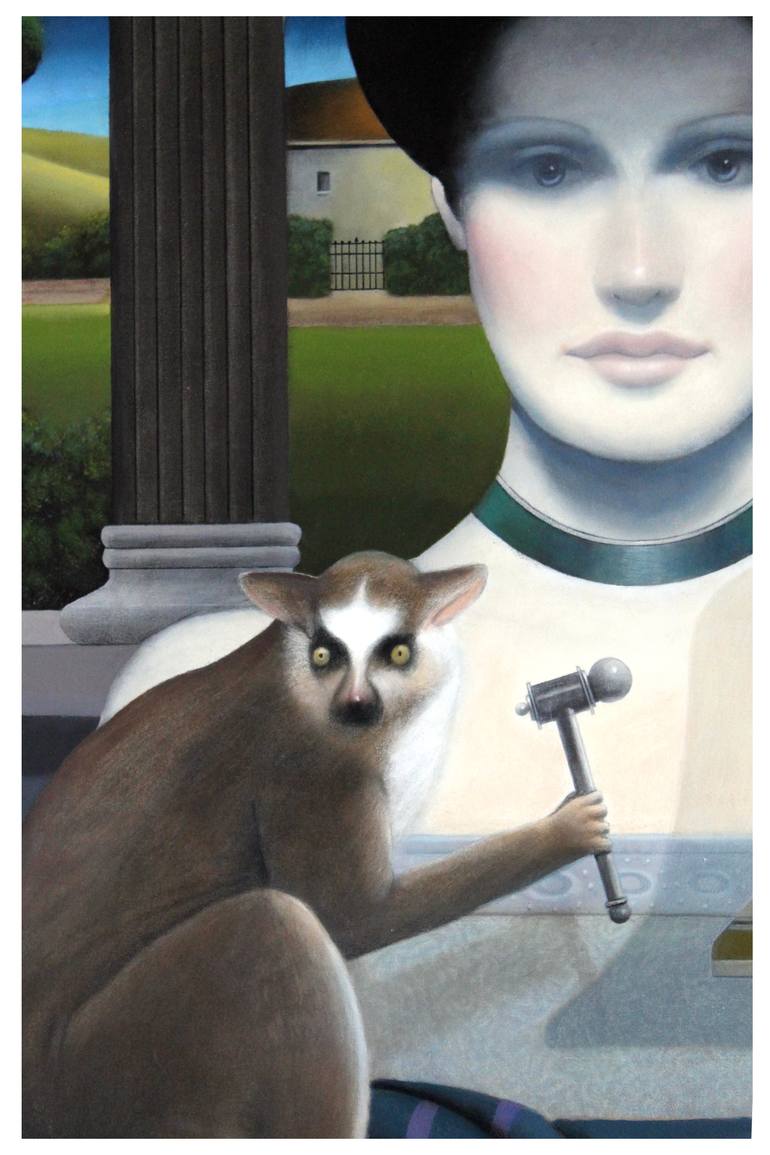 SENTINEL Painting by Stuart Walker | Saatchi Art