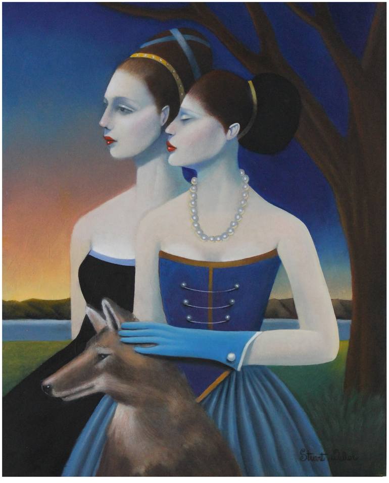 WHISPER Painting by Stuart Walker | Saatchi Art