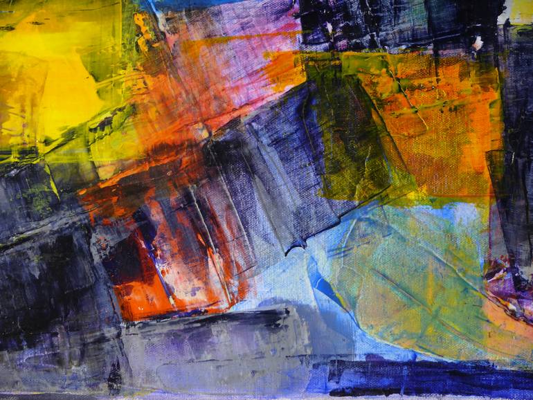 After Dark Painting by Lyn Fernandez Aka Laf Art | Saatchi Art