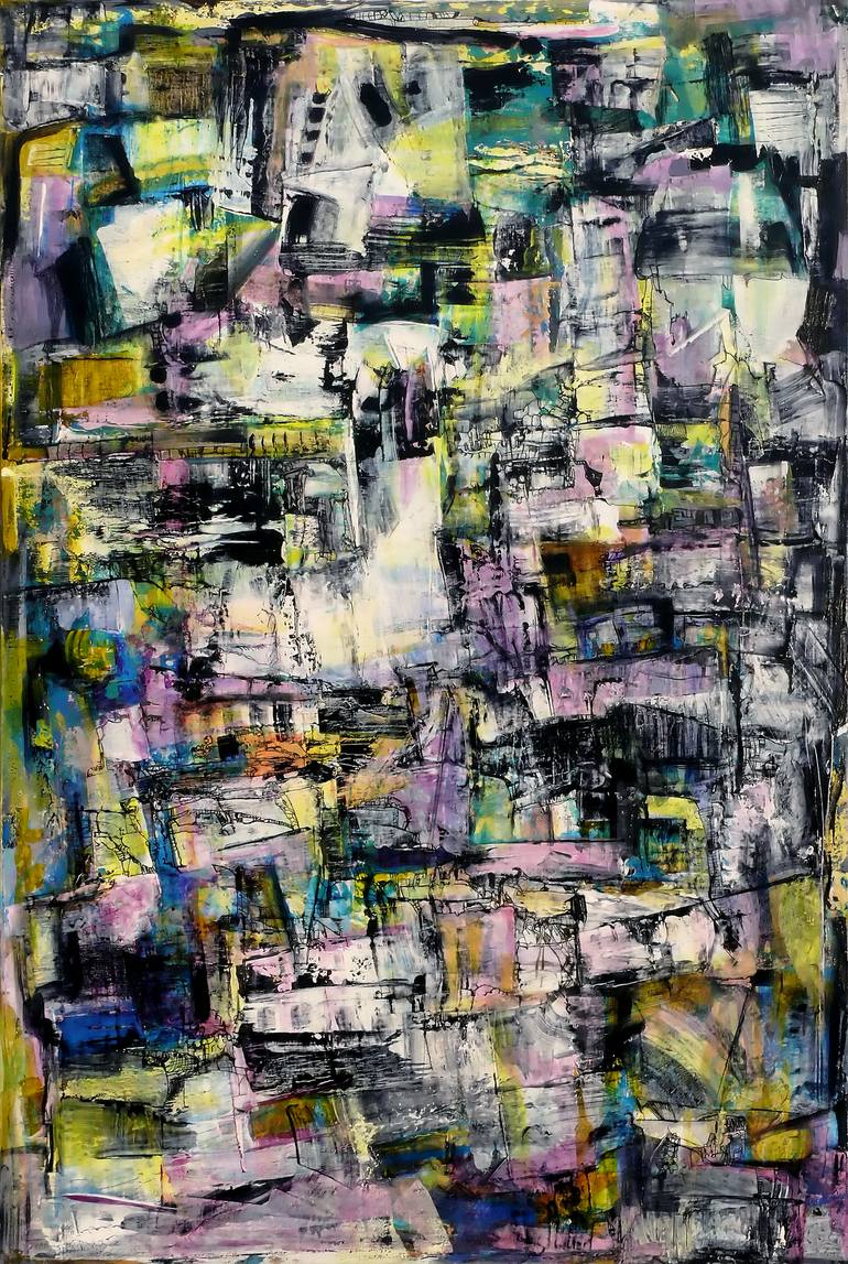 Obsession III Painting by Lyn Fernandez aka LAF Art | Saatchi Art