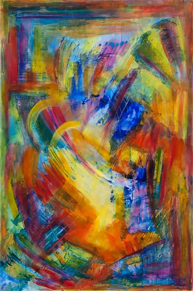 Run Rabbit Painting by Lyn Fernandez aka LAF Art | Saatchi Art