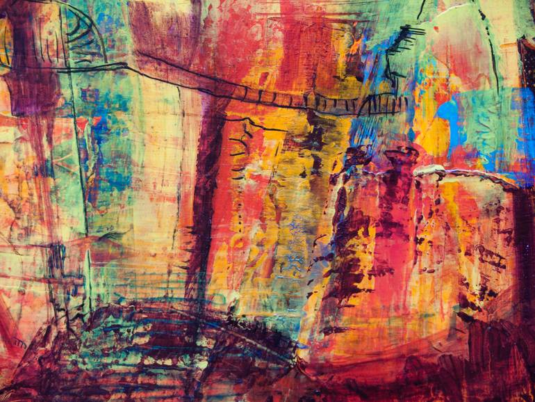 The redheads Painting by Lyn Fernandez aka LAF Art | Saatchi Art