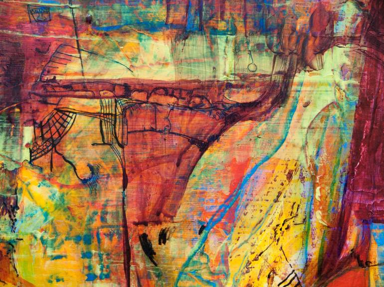 The redheads Painting by Lyn Fernandez aka LAF Art | Saatchi Art