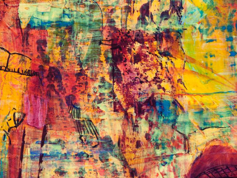 The redheads Painting by Lyn Fernandez aka LAF Art | Saatchi Art