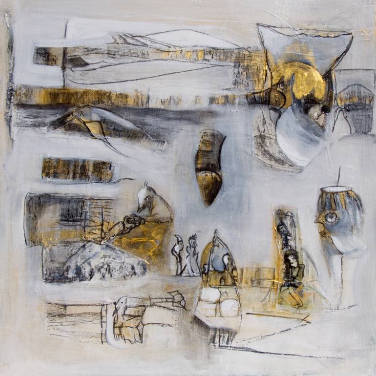 RPG Storyboard Painting by Lyn Fernandez Aka Laf Art | Saatchi Art