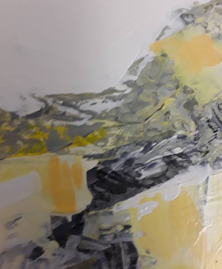 Yellow Sunshine Painting by Lyn Fernandez aka LAF Art | Saatchi Art