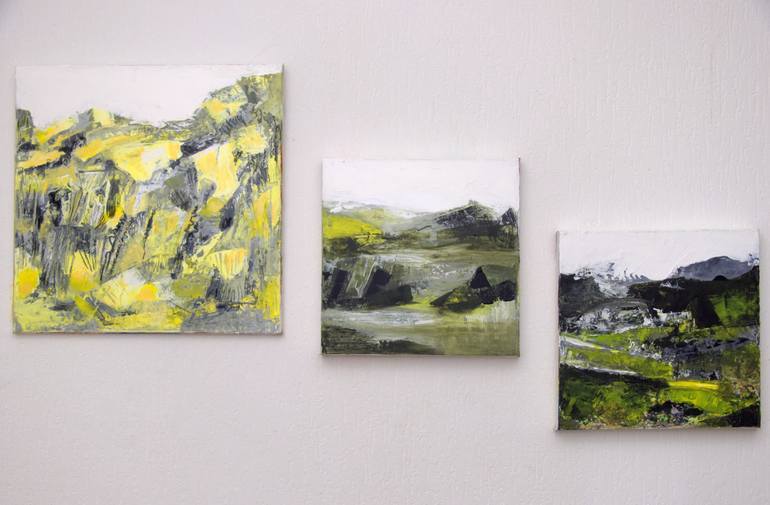 Yellow Sunshine Painting by Lyn Fernandez aka LAF Art | Saatchi Art