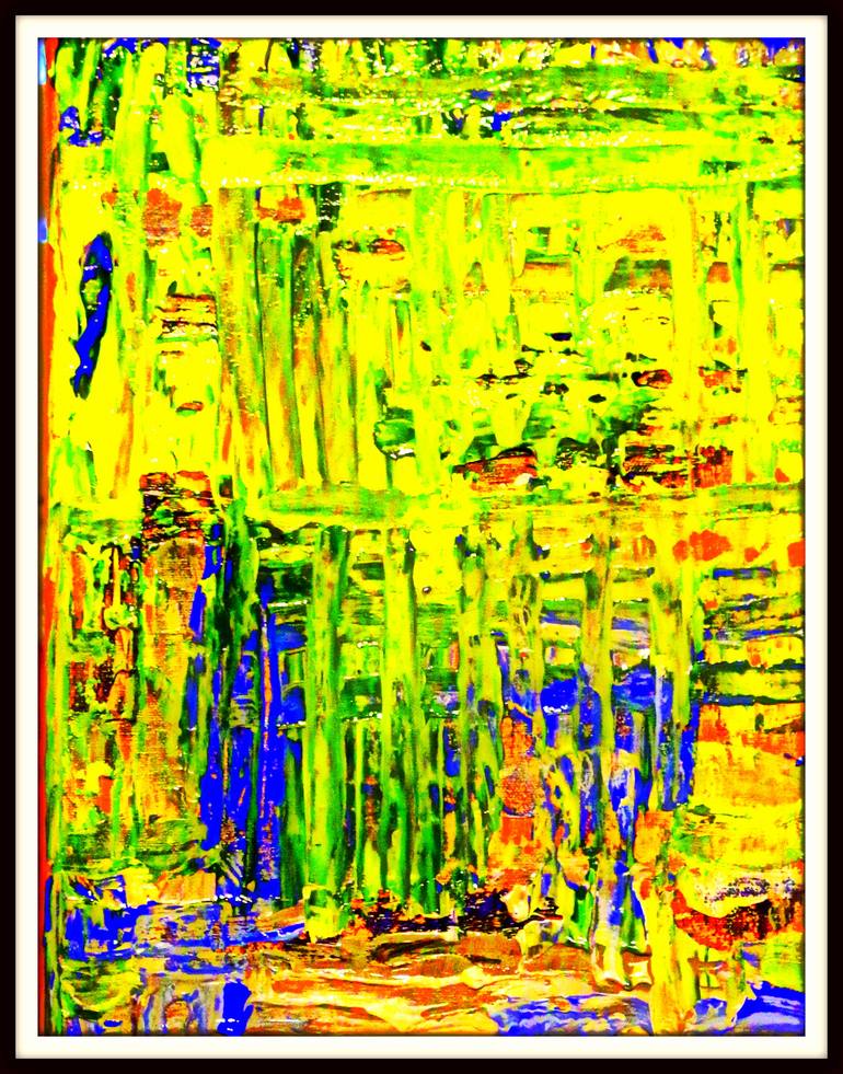 Blurred Lines Painting by michael daly | Saatchi Art