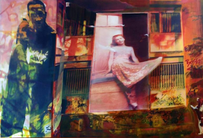 Story-Telling 2 Painting by Catherine Metz | Saatchi Art