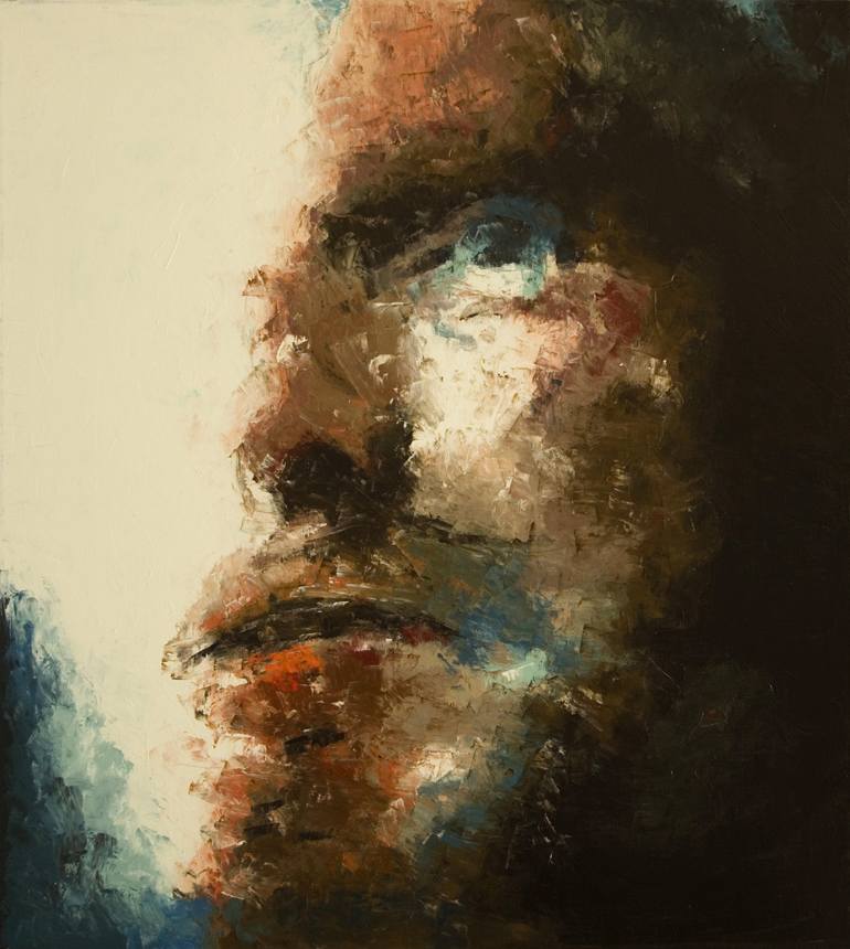 Looking forward Painting by Stanislav Groz | Saatchi Art