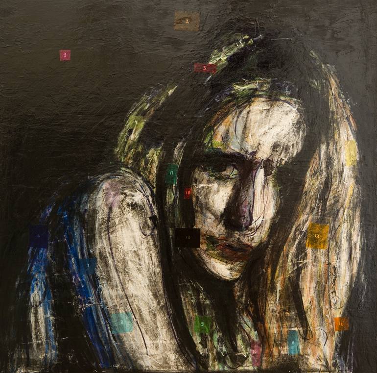 Twenty colors of the human rainbow Painting by Stanislav Groz | Saatchi Art