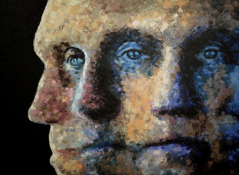 Self-visualization Painting by Stanislav Groz | Saatchi Art