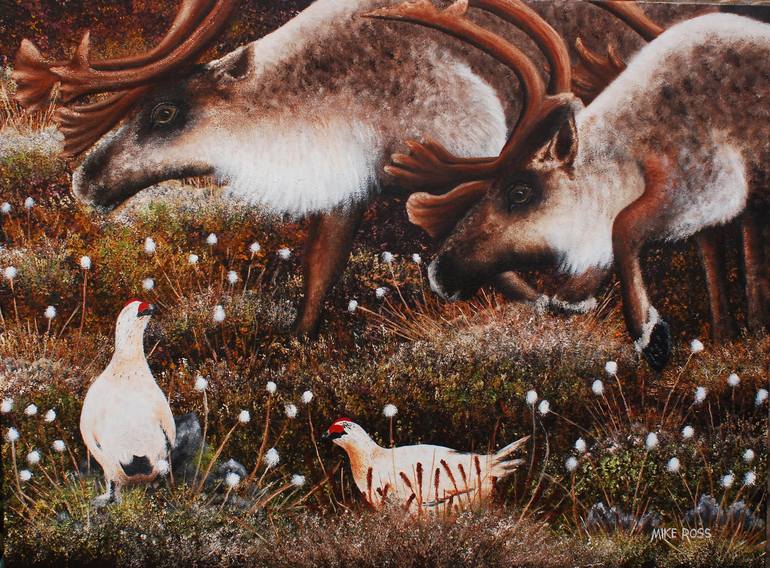 Keep Your Distance Painting by Mike Ross | Saatchi Art