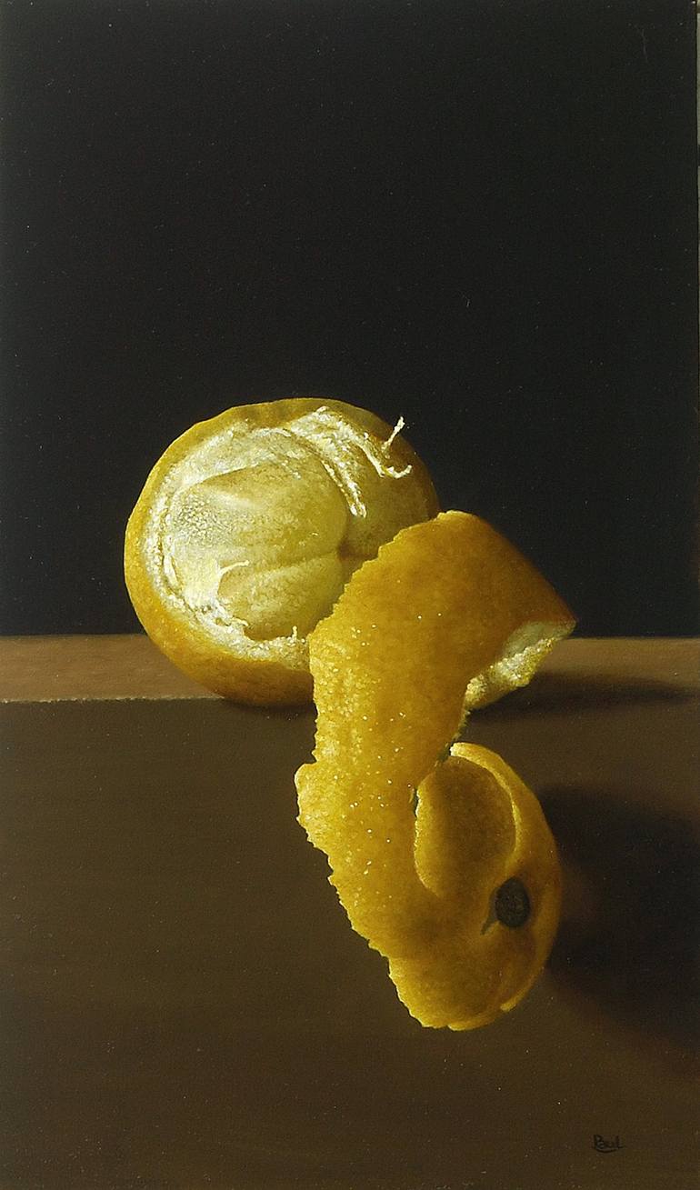 Lemon Twirl Painting by Paul Coventry-Brown | Saatchi Art