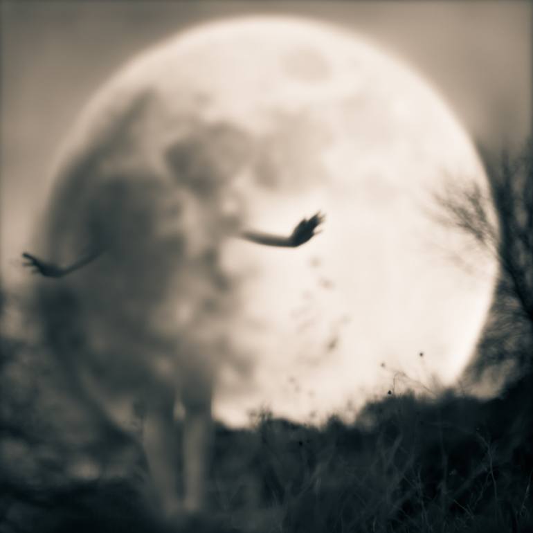 Girl in the Moon #1 of 2 Photography by Tami Bone | Saatchi Art