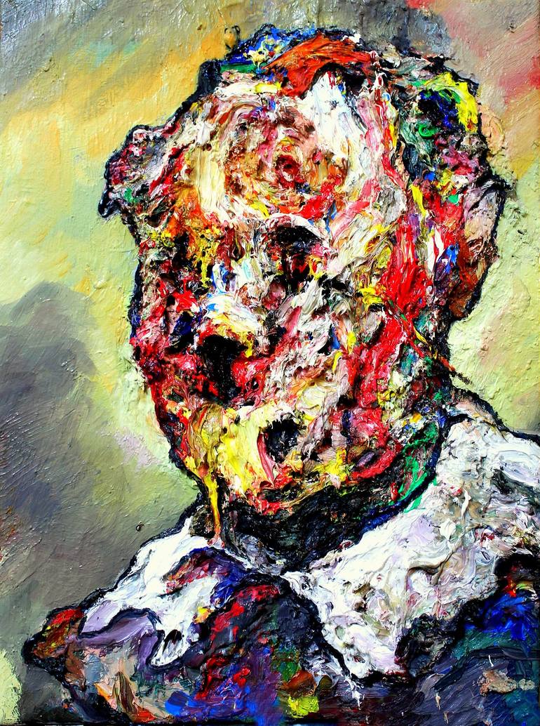 Mr. Scogan II Painting by Massimo Damico | Saatchi Art