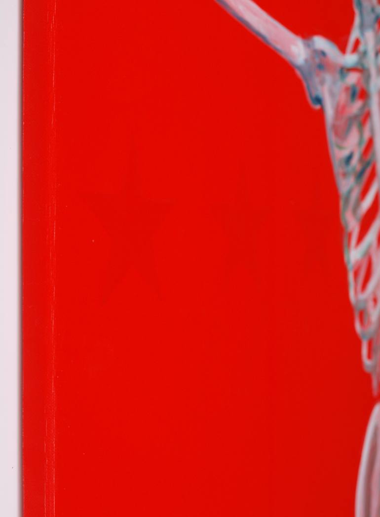 The Red Flag Painting by Made in Germany | Saatchi Art