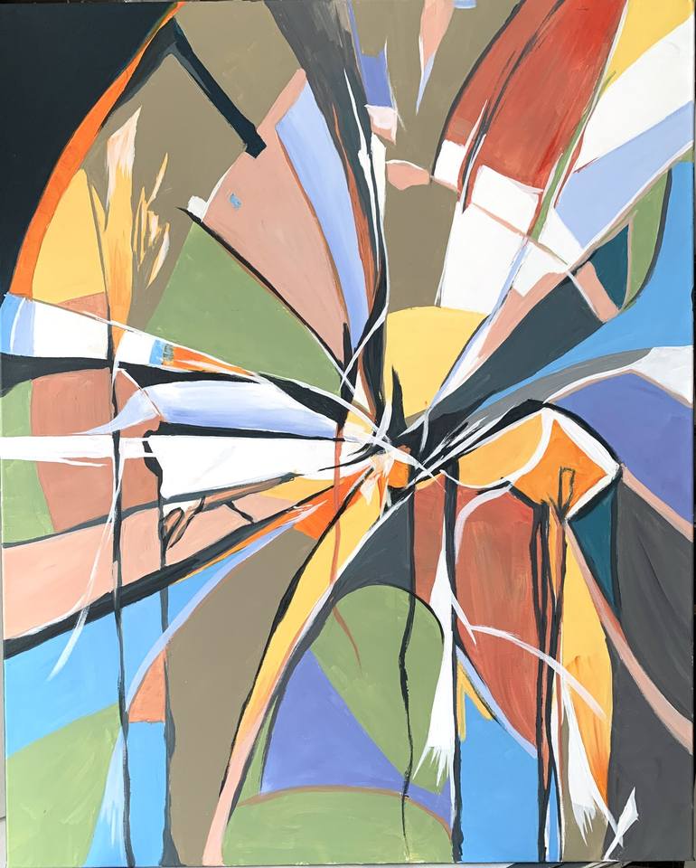 Chromatic Dance.№2 Painting by Vita Schagen | Saatchi Art